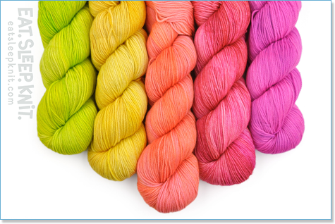 Dream in Color Yarn - Ode To Spring Set at Eat.Sleep.Knit