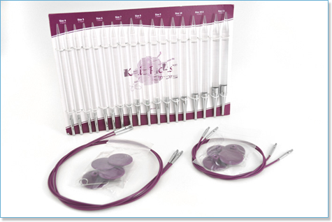 Knit Picks Options Interchangeables Zephyr Acrylic Set at Eat.Sleep.Knit