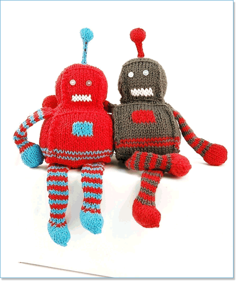 Danger Crafts - Robbie the Robot at Eat.Sleep.Knit